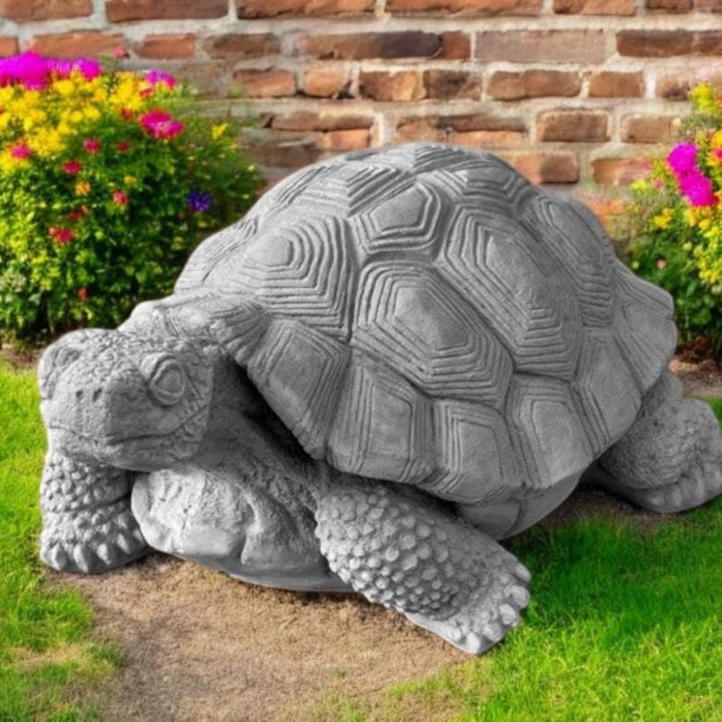 Large Garden Turtle Statue - Etsy