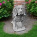 Cement Beagle Dog Figure 16" Large Beagle Massive Sculpture, Concrete ...