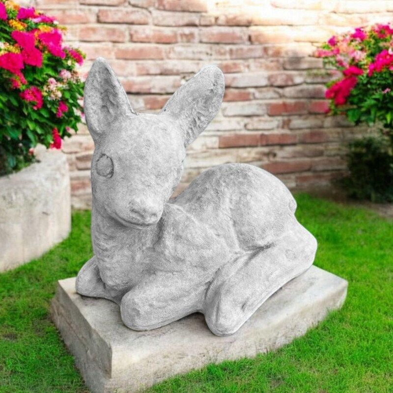 Cement Deer Statues for Yard - Etsy