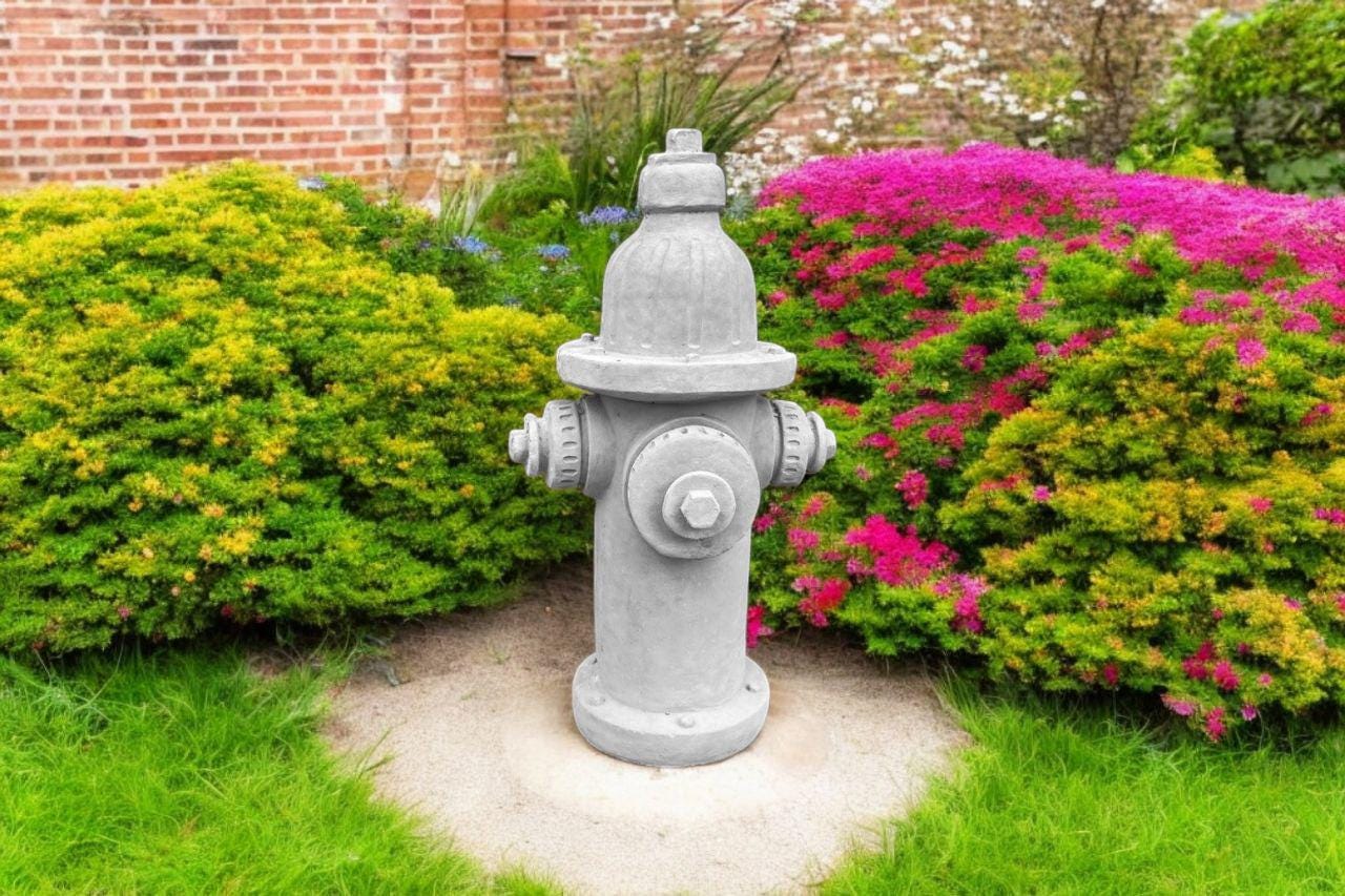 Realistic Fire Hydrant Statue 18