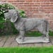 Cement Beagle Dog Figure 16" Large Beagle Massive Sculpture, Concrete ...