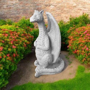 Massive Dragon Statue 20" Large Japanese Dragon Figure, Asian Dragon ...