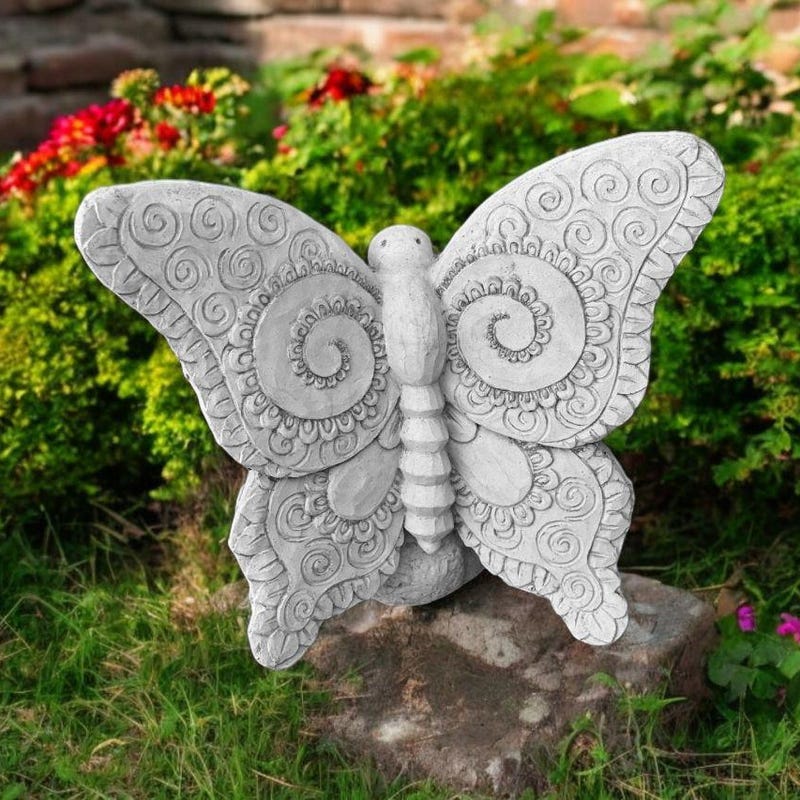 Concrete Butterfly - Etsy