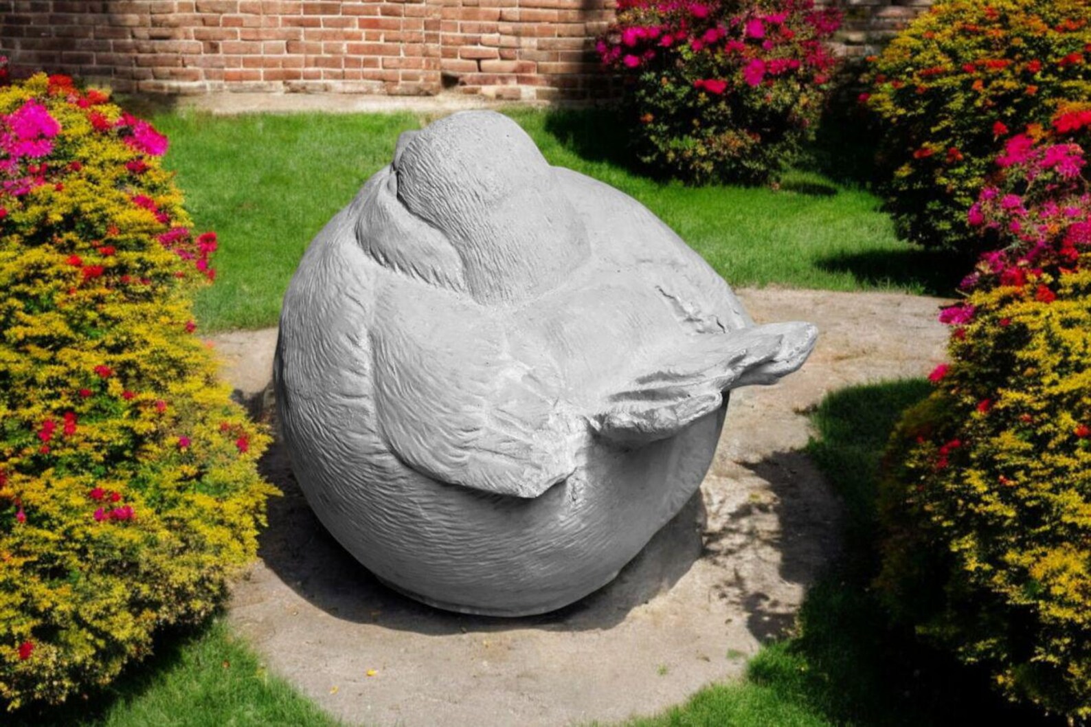 Detailed Cardinal Bubba Figure 7" Outdoor Wild Bird Statue, Backyard ...