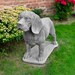 Cement Beagle Dog Figure 16" Large Beagle Massive Sculpture, Concrete ...