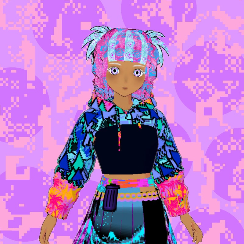 Vseeface Vtuber Model - Etsy