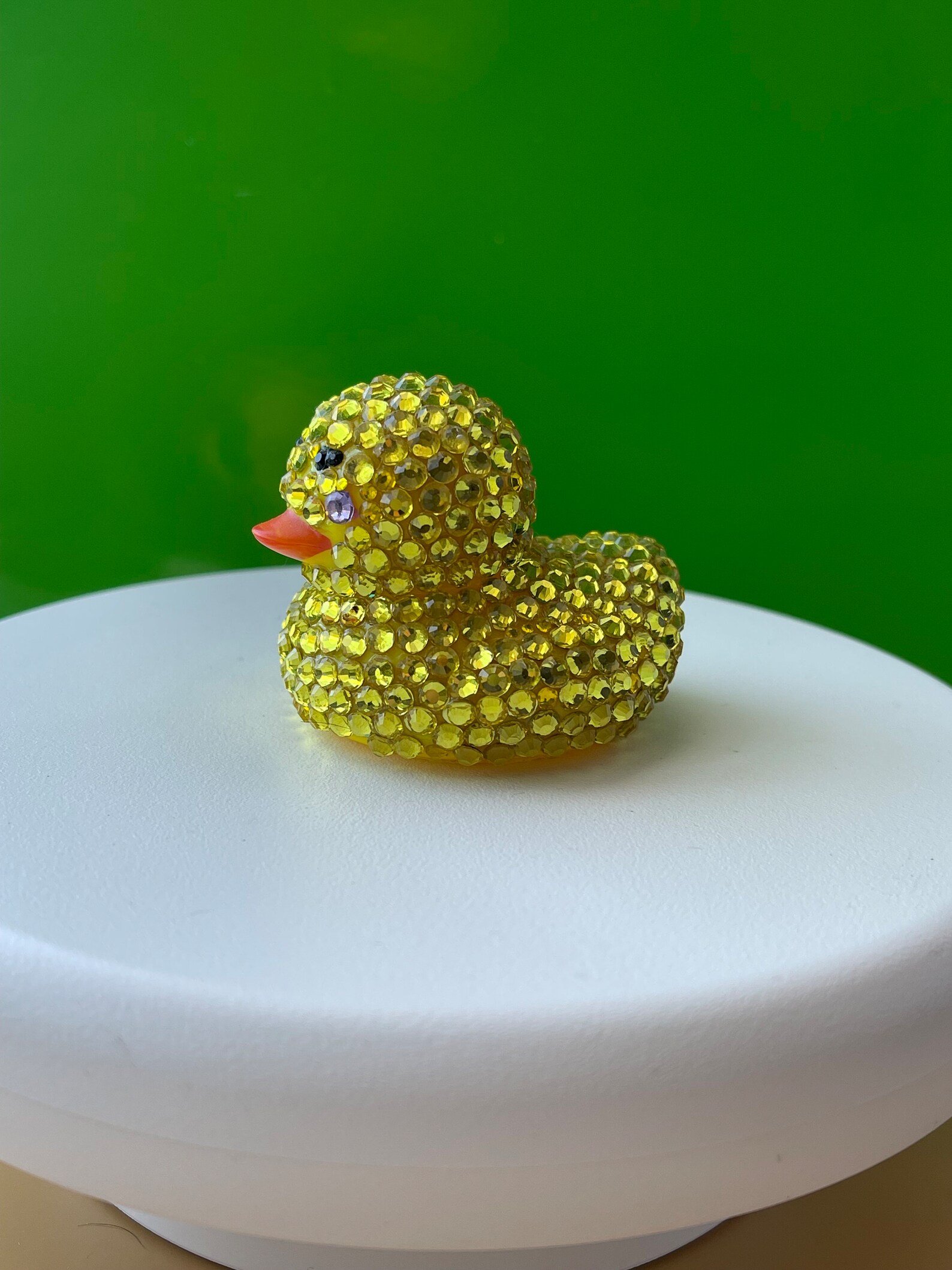 Sunny Yellow Rhinestone Rubber Duck: Perfect for Jeeps and Cruises - Etsy