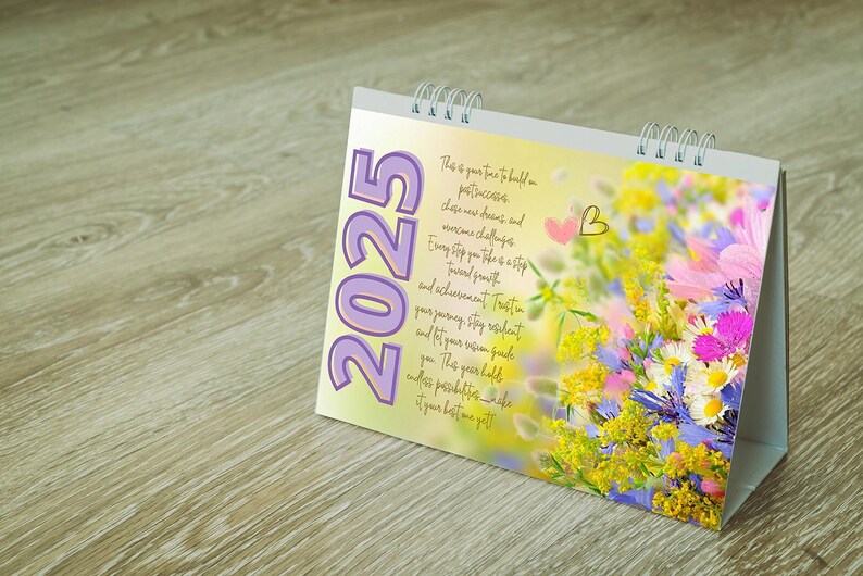 2025 PRINTABLE Calendar Encouragement Calendar Customizable Printable ...