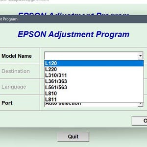 Epson L120-L220-L310-L311-L361-L363-L561-L563-L810-L811 Resetters - Etsy