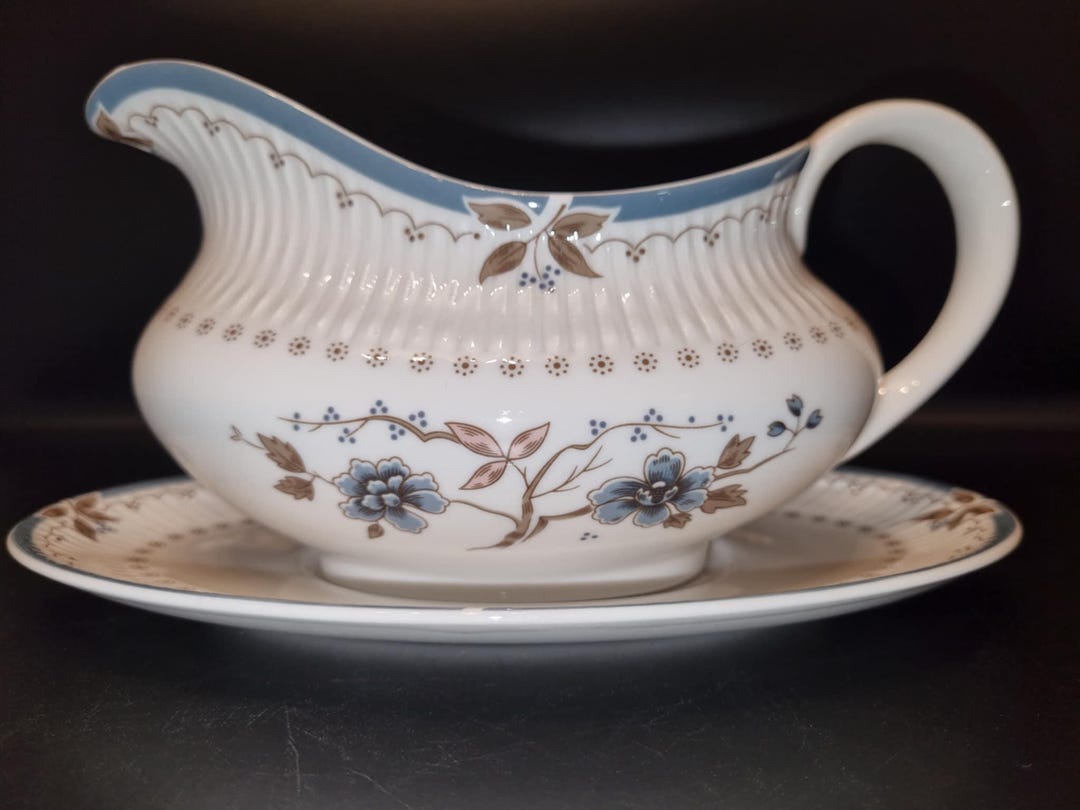 Vintage Royal Doulton Old Colony Gravy Boat With Saucer - Etsy