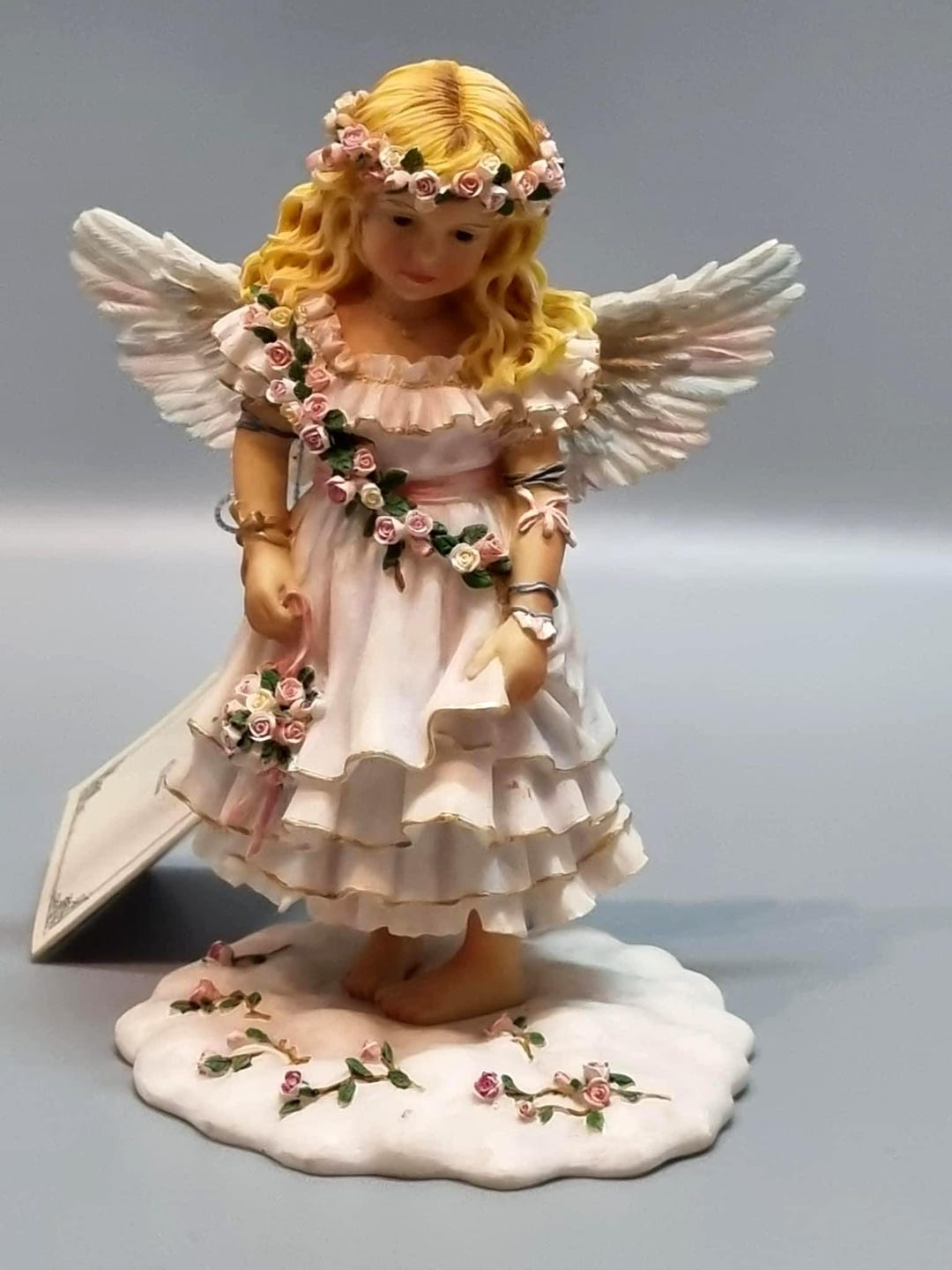 The Leonardo Collection Figurine "angel Whisper" by Christine Haworth ...