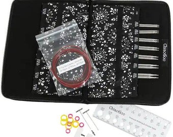Chiaogoo Twist Shortie Interchangeable Knitting Needle Set - Etsy
