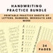Handwriting Practice Sheets, Alphabet Writing Practice, ABC Letter ...
