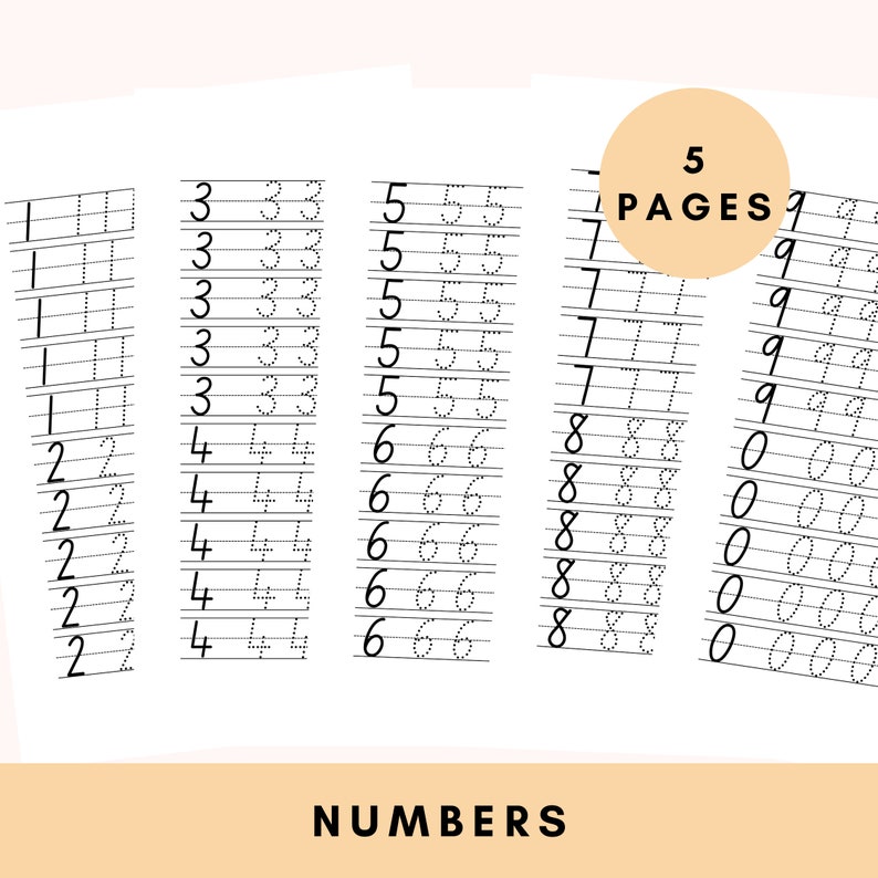 Handwriting Practice Bundle for Kids and Adults, Great Preschool ...