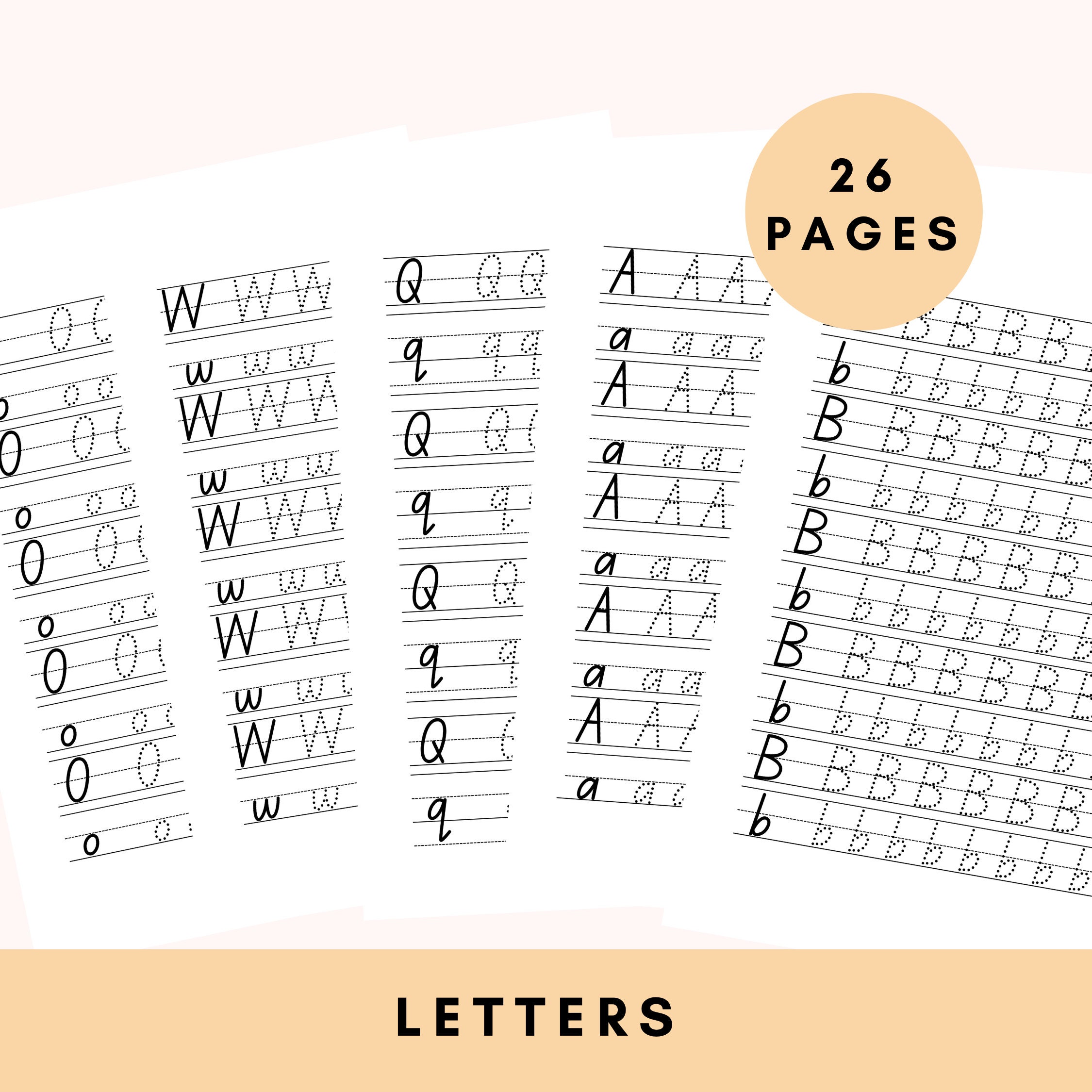 Handwriting Practice Bundle for Kids and Adults, Great Preschool ...