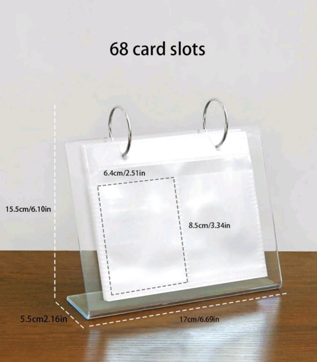 Kpop Photocard Holder/ Binder for Desk/ Shelf - Etsy