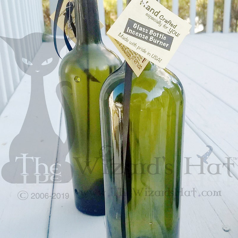 Painted Incense Bottle - Etsy