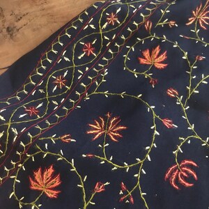 Embroidered Fabric - Etsy