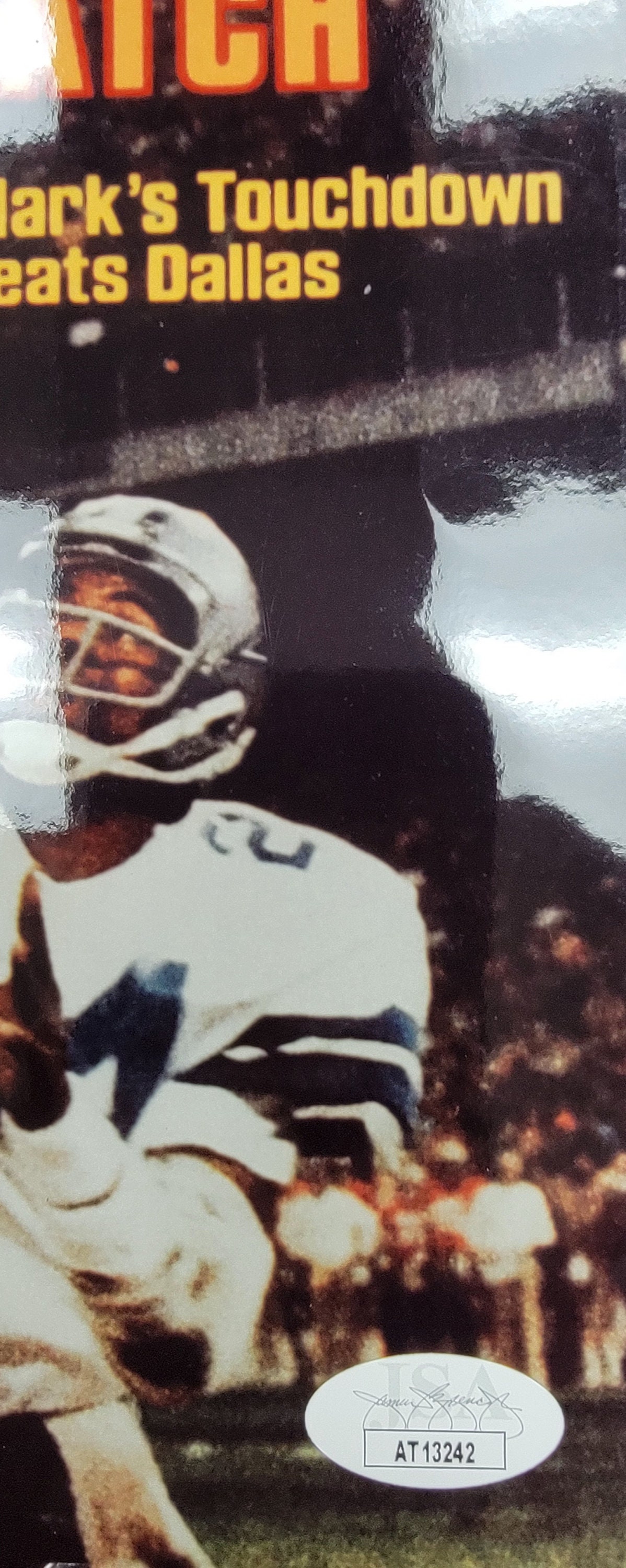 Dwight Clark 49ers "the Catch" Signed 8 X 10 Color Photo of Sports ...