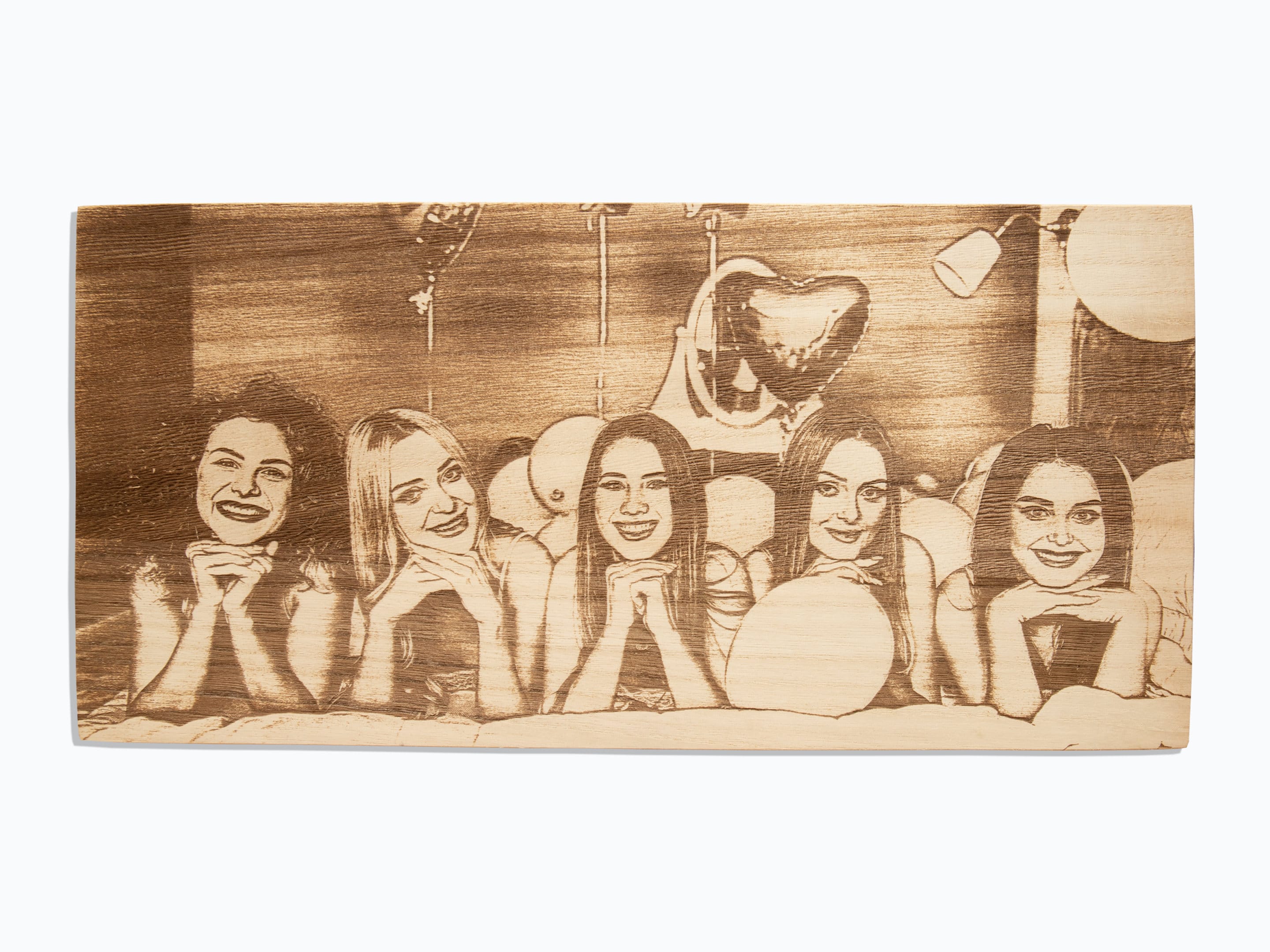 All Sizes, Laser Engraved Photo on Wood, Custom Wood Burning, Custom ...