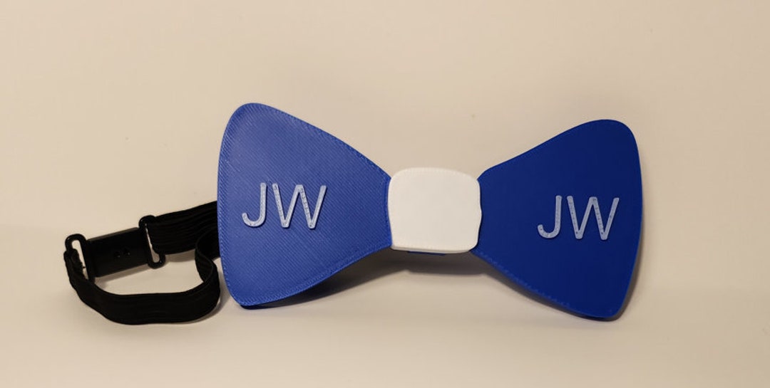3D Printed JW Bow Tie - Etsy