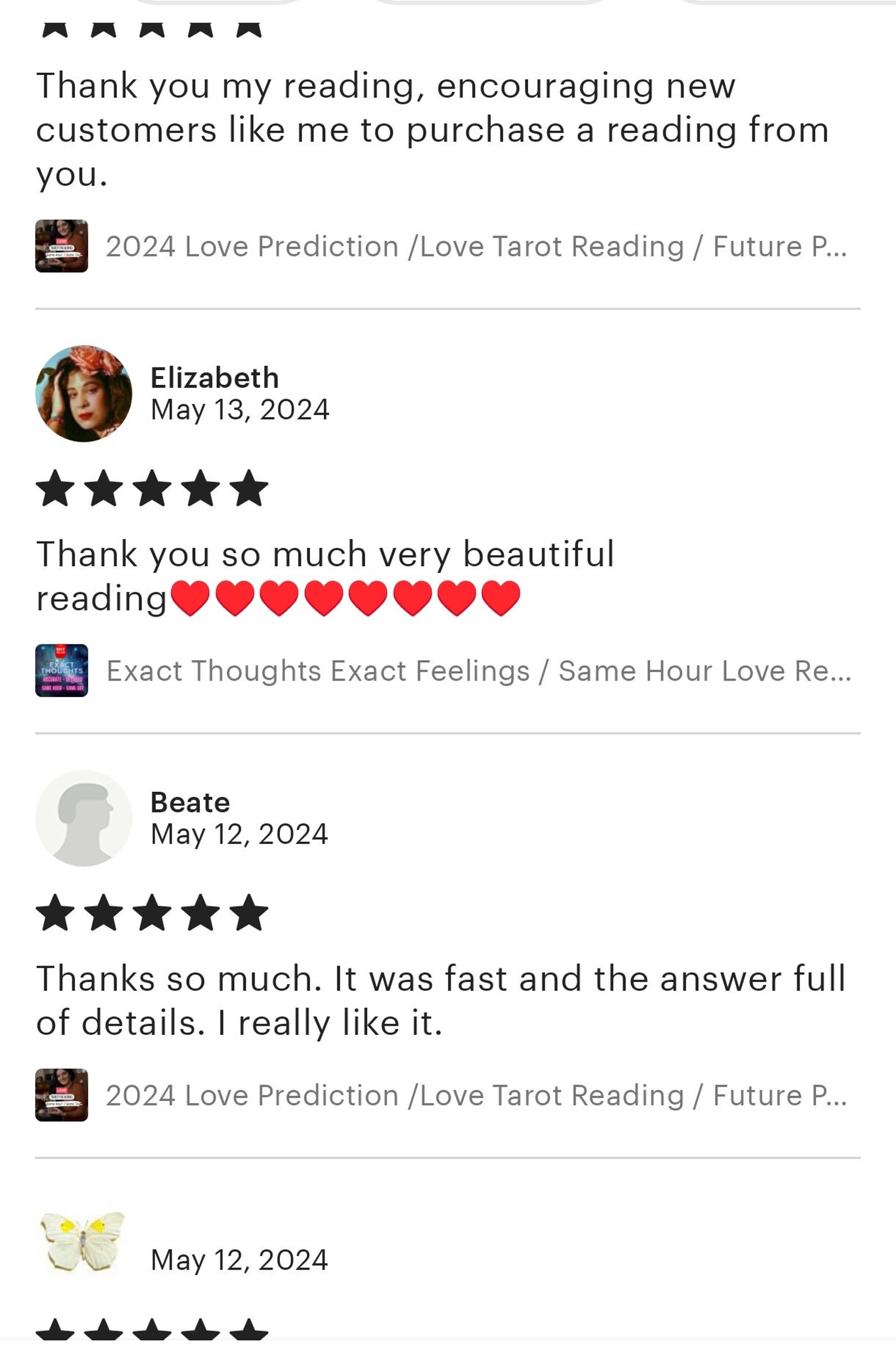 Exact Thoughts Exact Feelings / Same Hour Love Reading/ Same Hour ...