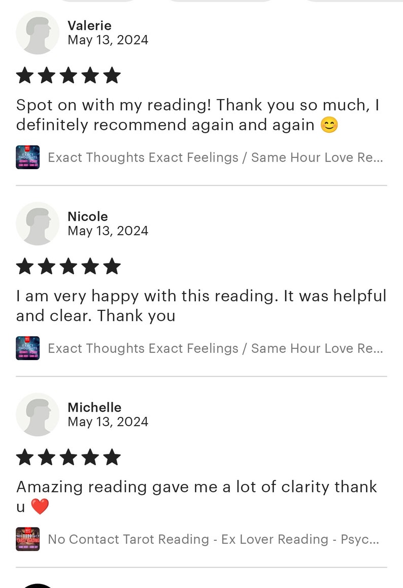 Exact Thoughts Exact Feelings / Same Hour Love Reading/ Same Hour ...