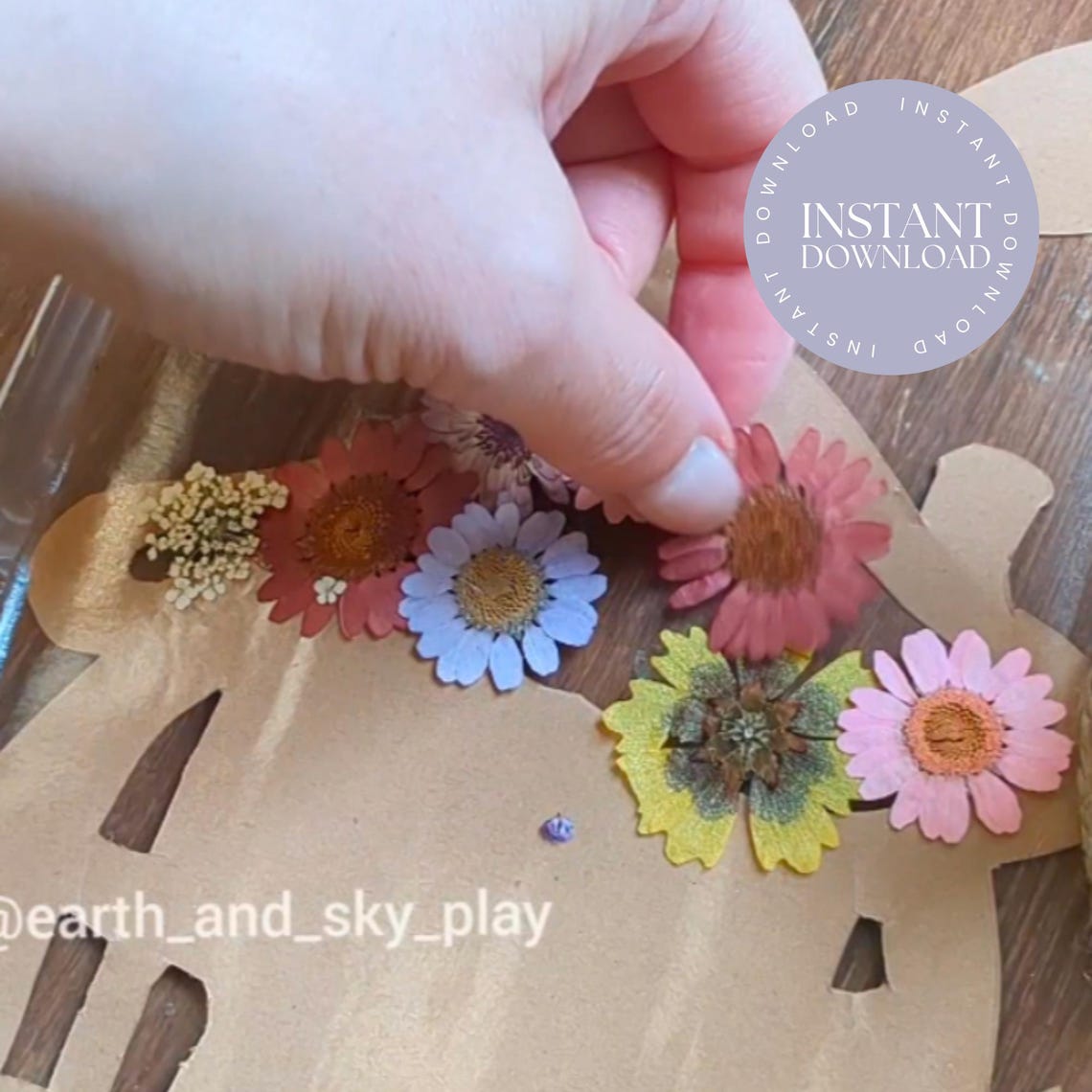 Fairy Mushroom House Toadstool Template Printable Suncatcher Autumn and ...