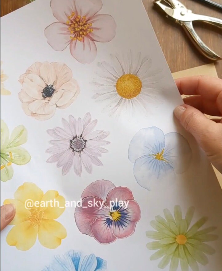 3D Flower and Butterfly Pop Out Bookmark, Book Accessories, Butterfly ...