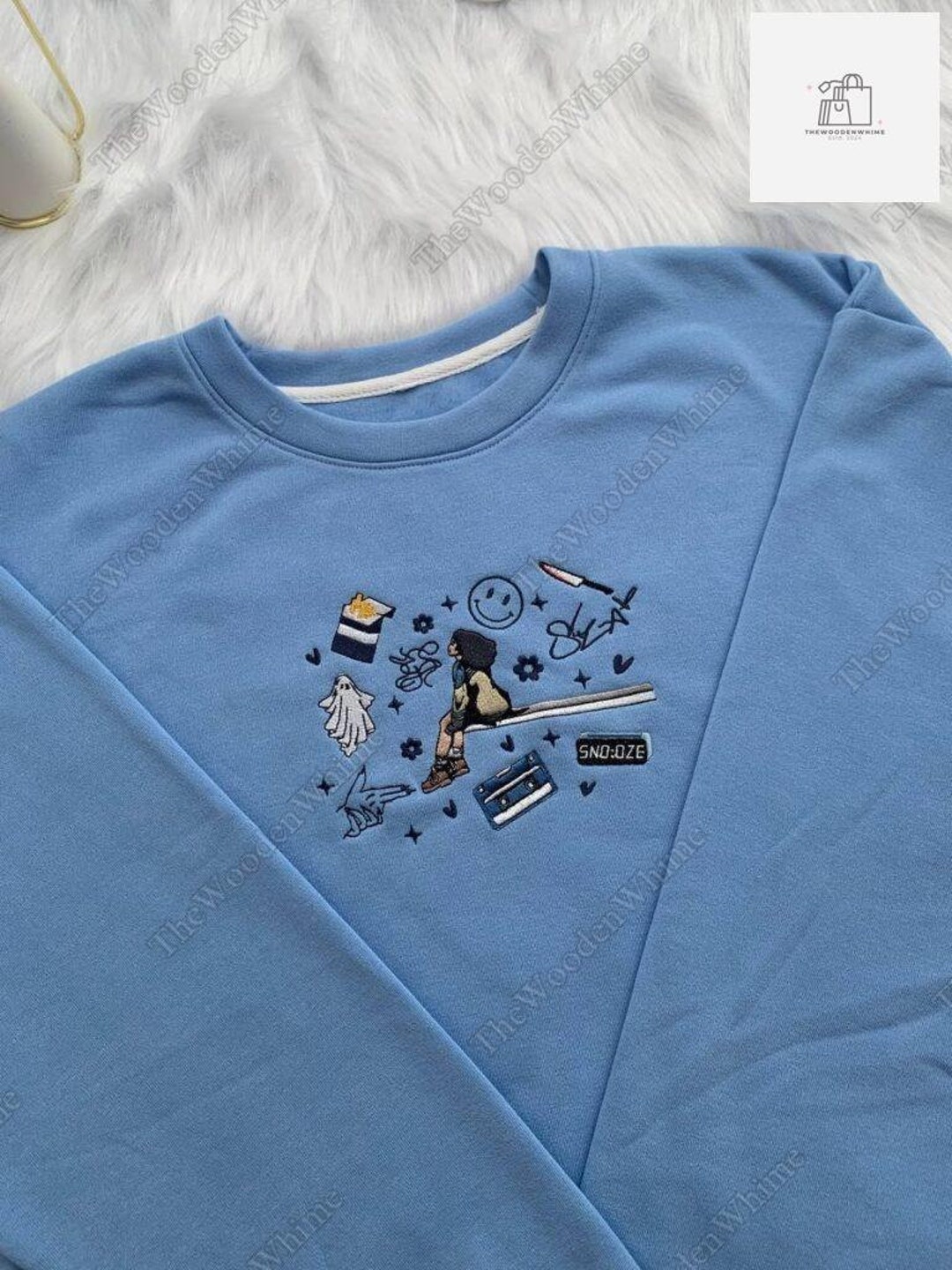 SZA Embroidered Sweatshirt, SZA Embroidered Shirt - Etsy