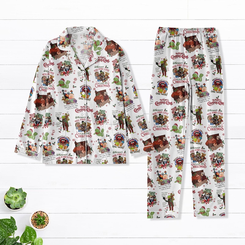Muppet Pajamas Adult - Etsy