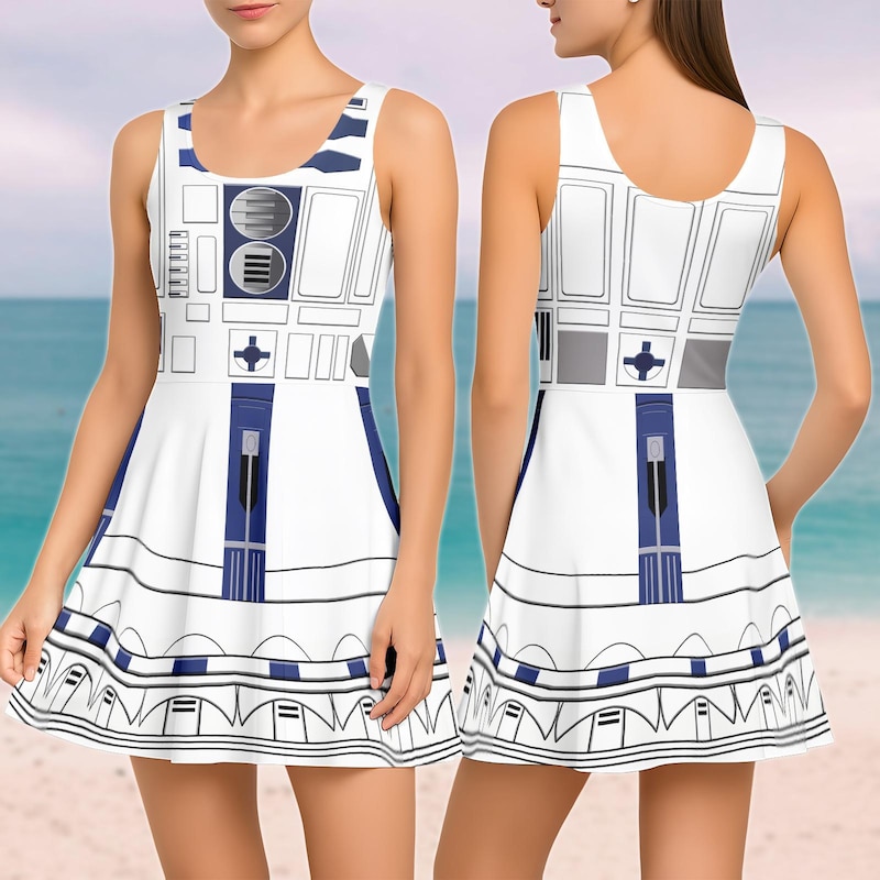 Robot Dress - Etsy