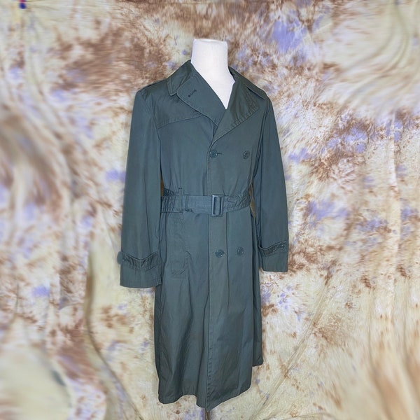 Army Trench Coat - Etsy