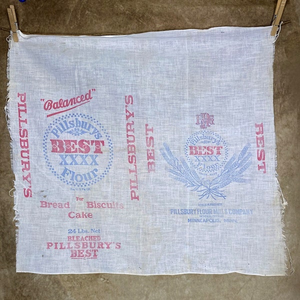 Vintage Flour Sack - Etsy