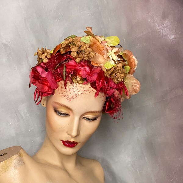 Flower Hat - Etsy