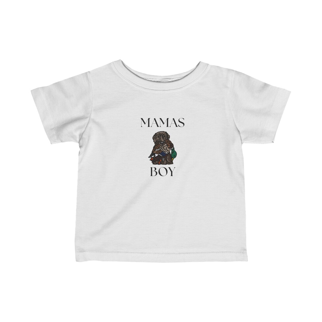 Infant Fine Jersey mamas Boy Tee - Etsy