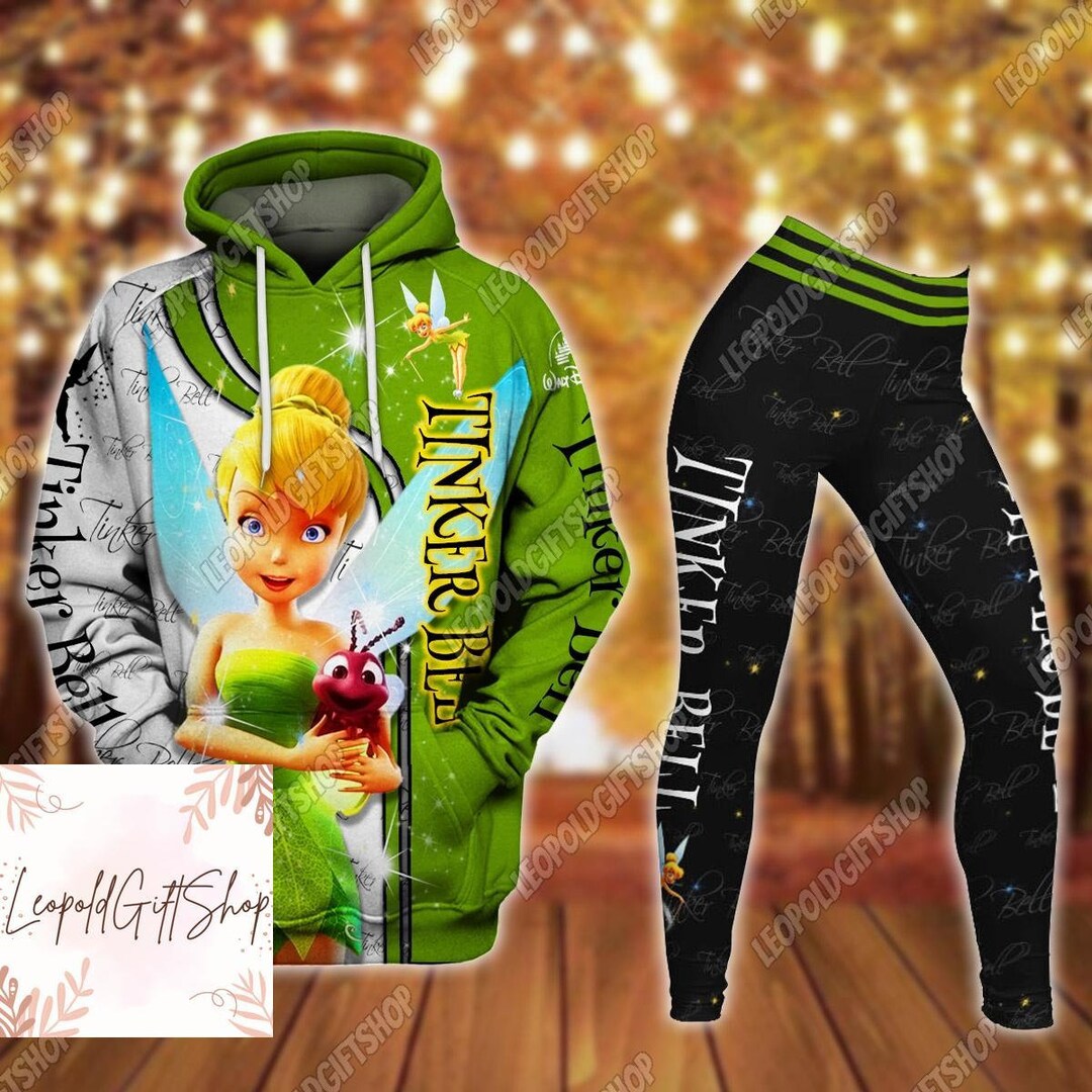 Tinker Bell Hoodie, Tinker Bell Women Shirt, Tinker Bell Fairy Shirt ...