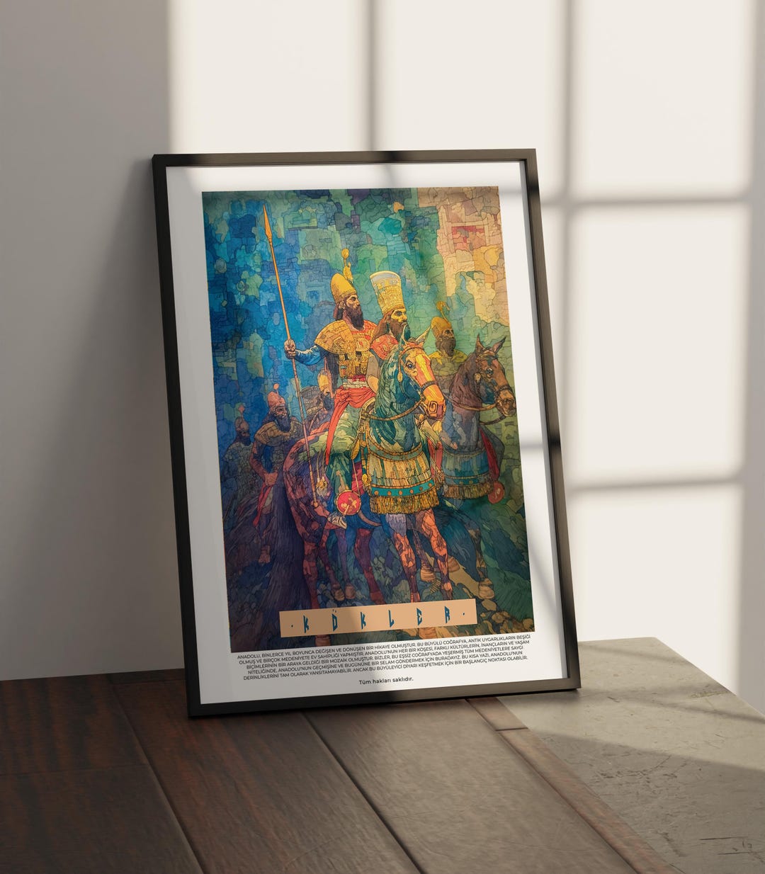 Medieval Wall Art Framed, Dorm Decor Wall Rare Art - Etsy