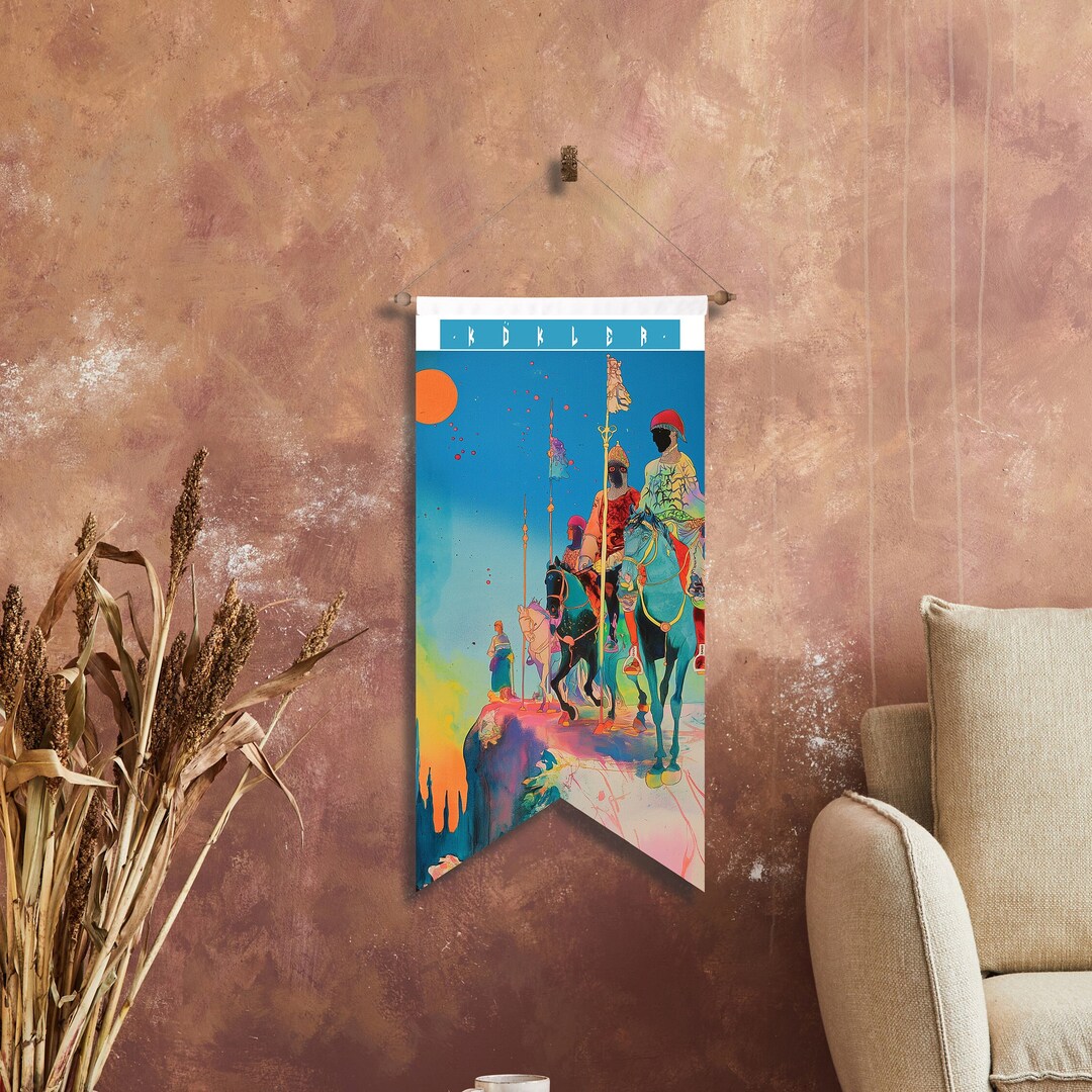 Medieval Tapestry Knight Illustration, Printable Wall Art - Etsy