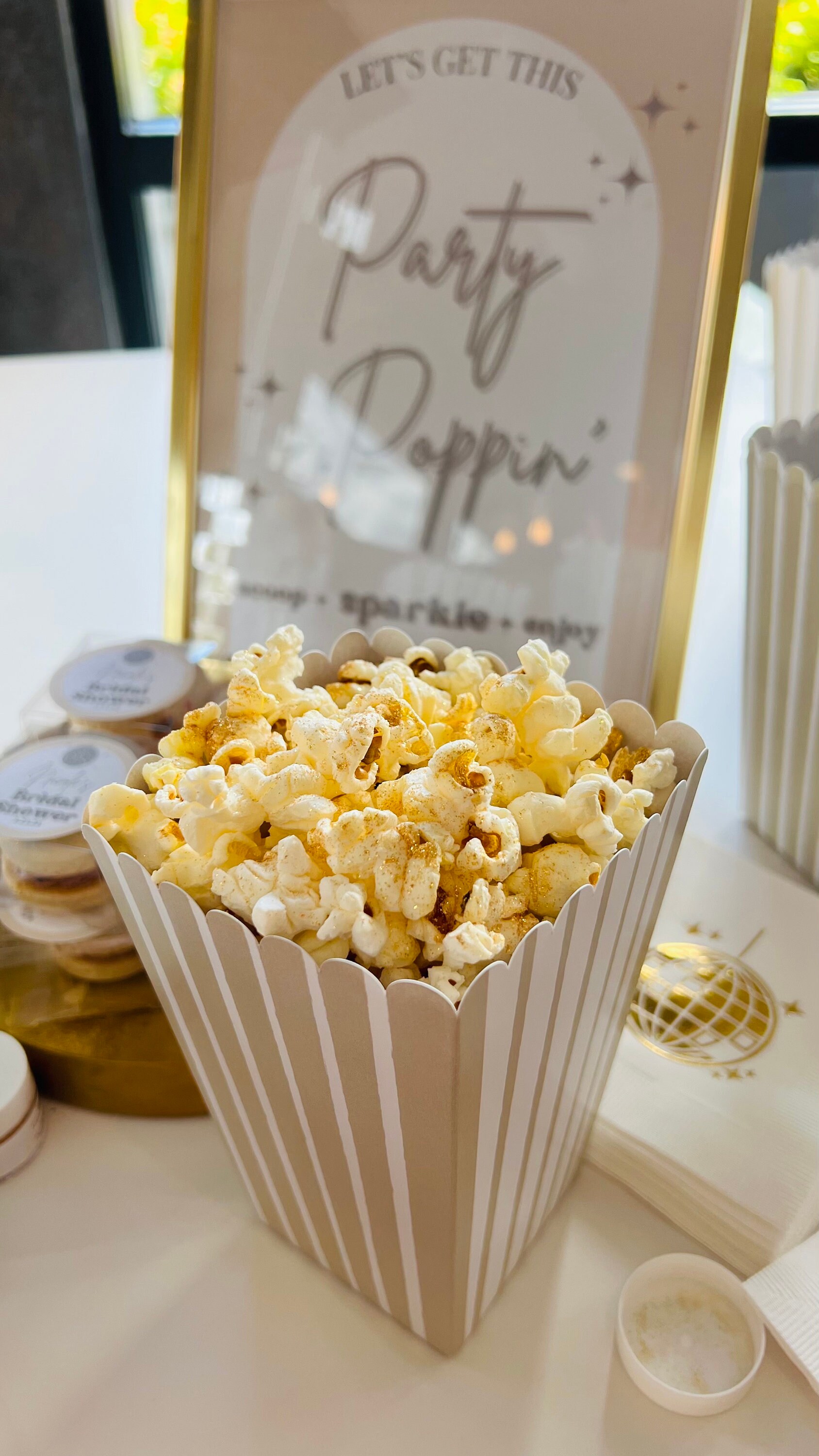 Disco Popcorn Sign, Disco Popcorn Bar, Popcorn Bar Sign, Retro Sign ...