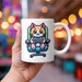Video Game Cat Ceramic Mug Fun & Cute Design Best Gift for Gamers ...