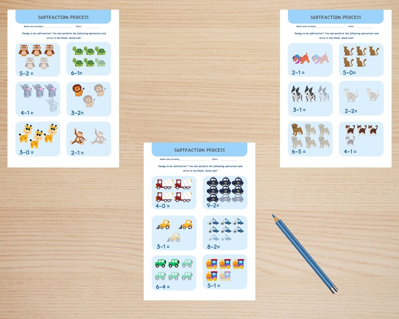 18 Pages Instant Download,kindergarten Math Printable Bundle, Adding ...
