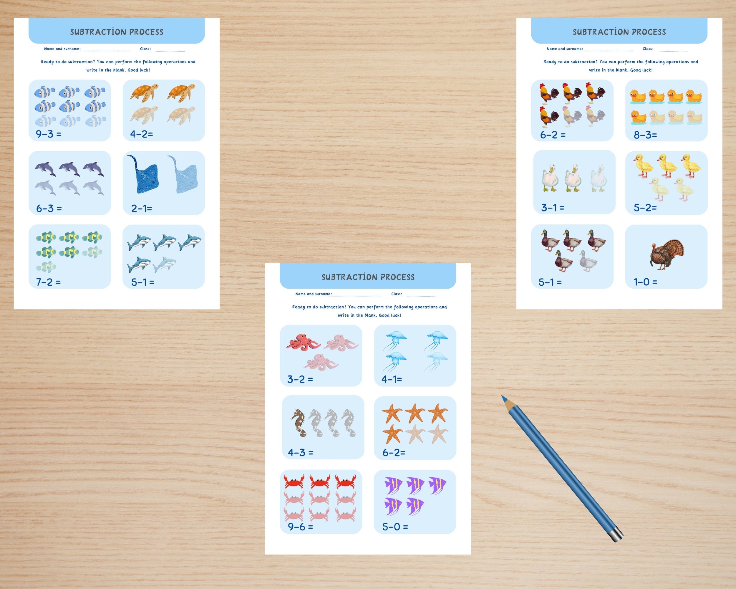 18 Pages Instant Download,kindergarten Math Printable Bundle, Adding ...