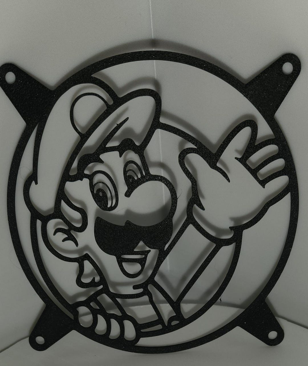 Minimalist Luigi PC Fan Grill Cover–pc Accessory Luigi Fan Grill for ...