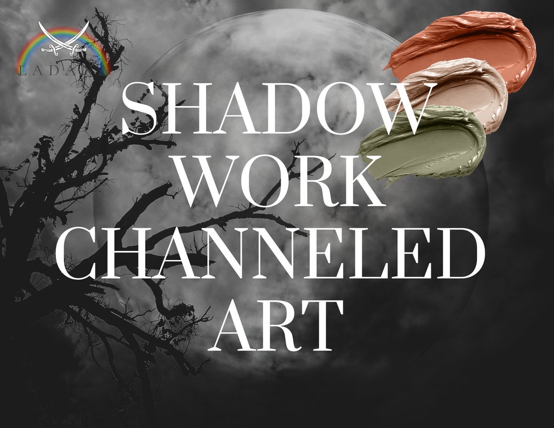 Channeled Shadow Work Art - Etsy