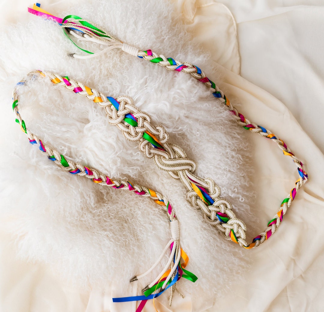 Custom Family Handfasting Cord - Multi Ribbon Infinity Knot - Etsy