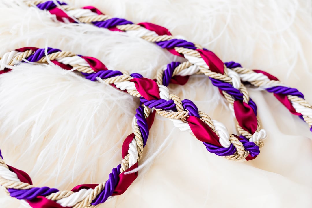 Handfasting Rope With Ribbon - Celtic Braid, Customisable Cord ...