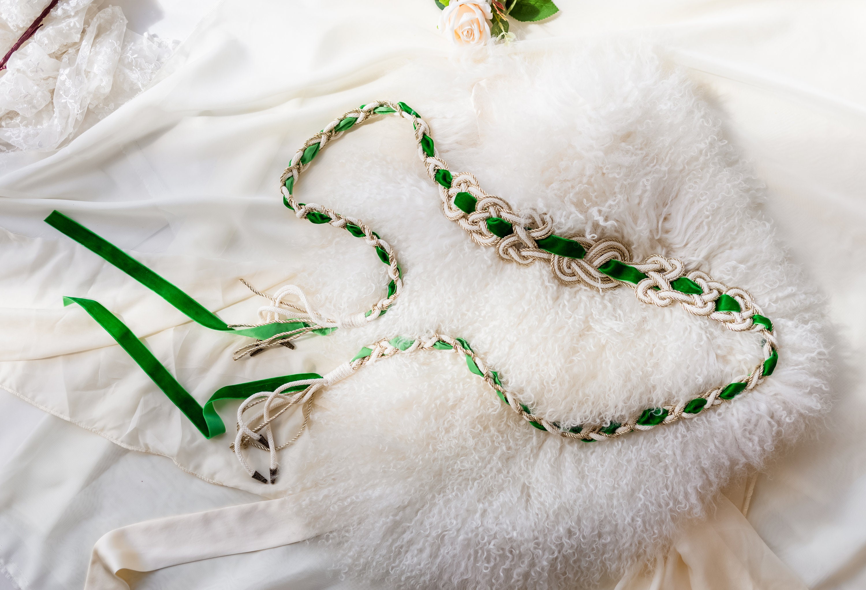 Handmade Wedding Handfasting Cords - Unique Designs & Custom Options ...