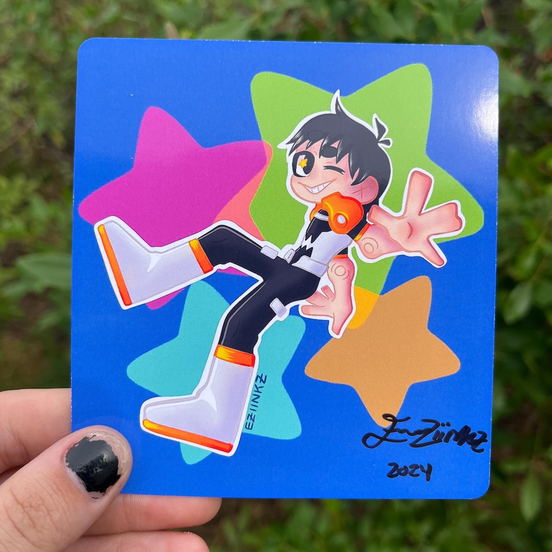 Anime MHA Sero Print. Colorful Star Hanta Sero. - Etsy