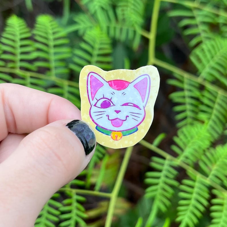 Dandadan Cute Anime Character Chibi Stickers Star Holographic - Etsy